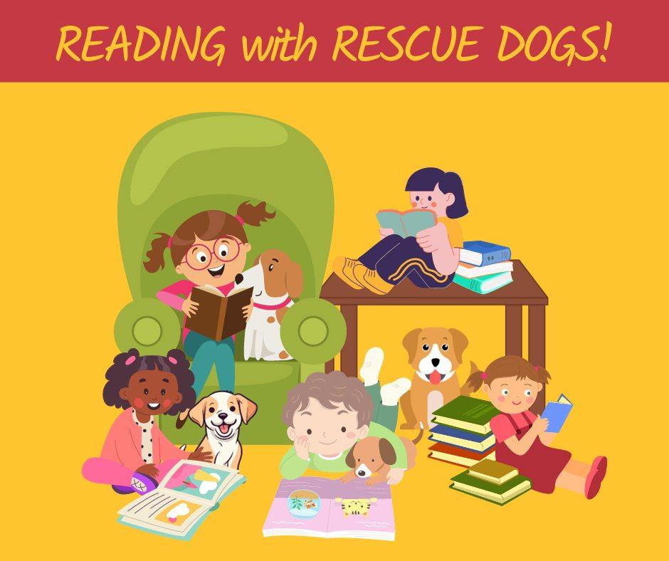 Reading with Rescue Dogs! | Siskiyou County California