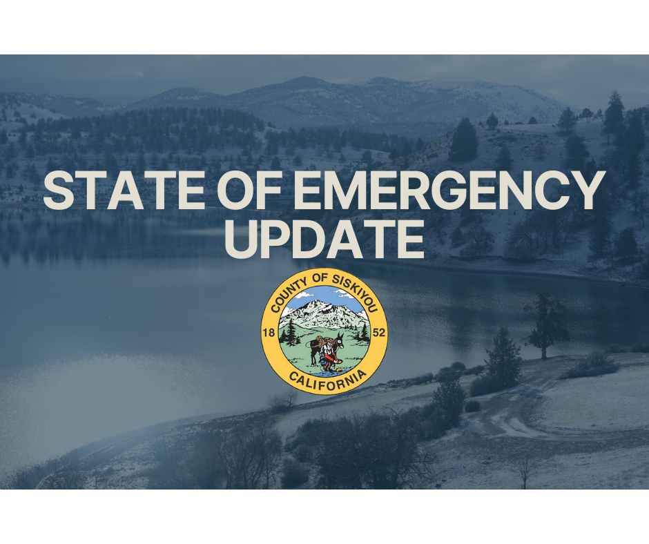 Siskiyou County Receives State Response Regarding State of Emergency ...